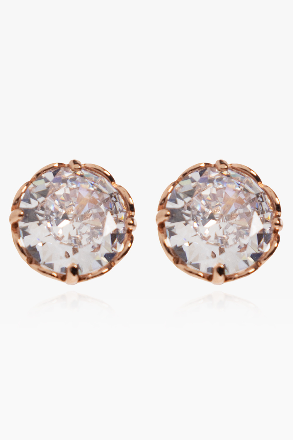 Gold Cubic zirconia earrings Kate Spade SchaferandweinerShops Canada